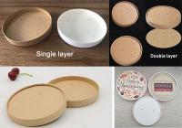 China Stackable Double Layer Dia 50-125mm Cup Lid Machine 50 To 70 Pcs/Min for sale
