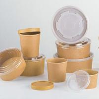 China 8-35oz Automatic kraft soup bowl salad noodles paper bowl machine for sale