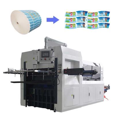 China PE Coated Paper Cup Die Cutting Machine For Creasing Embossing for sale