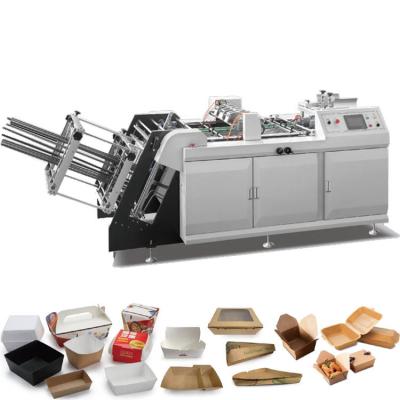 China Accurate Electric Photosensor Paper Lunch Box Machine For Food for sale