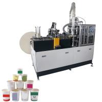 China Open Cam One Plate Ultrasonic Disposable Paper Cup Forming Machine for sale