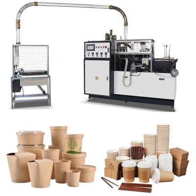 China Open Cam One Plate Ultrasonic Disposable Paper Cup Forming Machine for sale