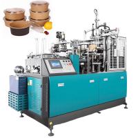 China 8-35oz Fully Automatic Ultrasonic Food Paper bowl Making Machine for sale