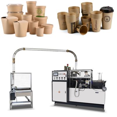China Pe Coating 135mm Height 380V New Machine Paper Cup Maker Machinery for sale