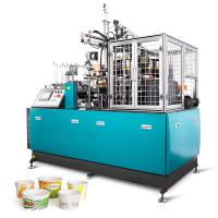 China Automatic Disposable Soup Bowl Ice Cream Instant Noodle Paper Bowl Making Machine for sale