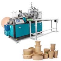 China PE Coated 140-350GSM Paper Plate And Bowl Making Machine For Convenient Noodle Bowl for sale