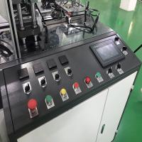 China 80 Pcs / Mins Ultrasonic Open Cam Paper Cup With Handle Making Machine for sale