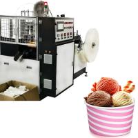China Hot And Cold Drink 85 Pcs/Min Glass Paper Cup Making Machines for sale