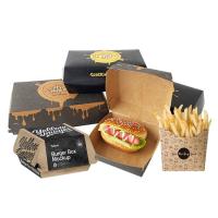 China Chips Fried Chicken Take Away Food Box Making Machine 60-160 Pcs/Min for sale