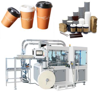 China 140-160 Pcs/M High Speed Coffee Paper Cup Machine For Making Disposable Cup for sale