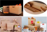 China CE Fully Automatic Khaki Paper Bags Machinery 60gsm Paper Courier Bag Making Machine for sale