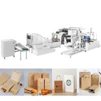 China PLC Control Fast Food Paper Bag Manufacturing Machine 8500kg for sale