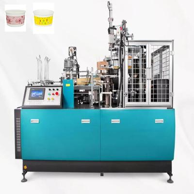 China Custom 8-35 Ounces Kraft Paper Bowl Making Machine 4.8KW for sale