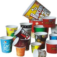 China Ceramic Anilox Cylinder Paper Cup Printing Machines Magnetic Power Brake Controlled for sale