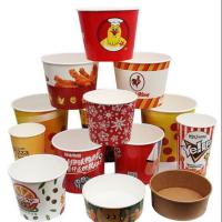 China 360 Plate Adjustment Paper Cup Printing And Cutting Machine With IR Dryer for sale