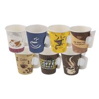 China PLC Single PE Or Double PE Disposable Coffee Handle Paper Cup Machine for sale