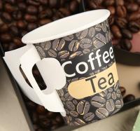 China 80 Pcs / Mins Ultrasonic Open Cam Paper Cup With Handle Making Machine for sale