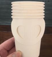 China 80 Pcs / Mins Ultrasonic Open Cam Paper Cup With Handle Making Machine for sale