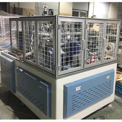China Multi Function 8oz 12oz 16oz Paper Cup Cover Machine 35-50 Pcs/Min for sale