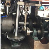 China Ultrasonic Paper Cup Making Machines 350g/M2 Ripple Paper Cup Jacket Machine for sale
