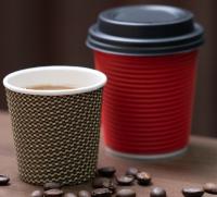 China 400gsm Corrugated Double Wall Paper Cup Machine 6-50OZ Ultrasonic Paper Cup Machine for sale