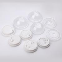 China PP PET PS Plastic Cup Cover Machine Kraft Bowl Paper Lid Forming Machine for sale