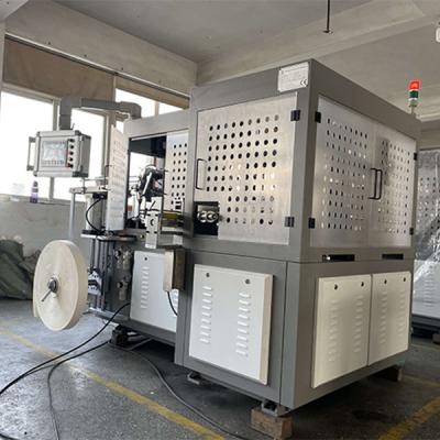 China Juice Take Away 170-380g/M2 Carton Cup Making Machine For Disposable Glass for sale