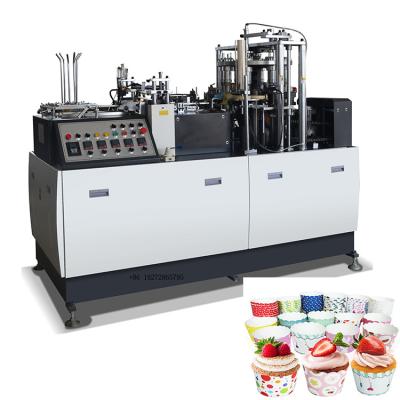 China Automatic Lubrication Tea Cup Making Machine 4kw Automatic Paper Cup Manufacturing Machine for sale