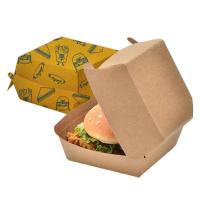China Bento Hamburger Box Making Machine Automatic PE Coated Carton Box Maker Machine for sale