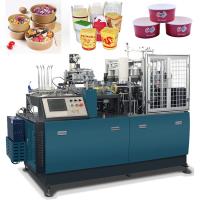 China 140-350gsm Paper Bowl Making Machine Salad Kebab Fast Fried Food Box Making Machine for sale