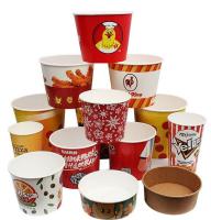 China 28-190oz Large Popcorn Cup Making Machine Soup Take Away Box Making Machine for sale