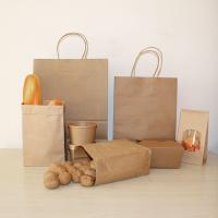 China Brown Twisted Handle Paper Bag Manufacturing Machine 30-180 Pcs/Min for sale