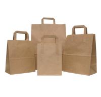 China Flat Handle Flat Bottom Automatic Paper Bag Machine With Printing for sale