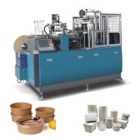 China Automatic Pe Coated Paper Bowl Making Machine High Speed Intelligent for sale