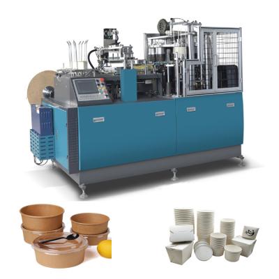 China Automatic Pe Coated Paper Bowl Making Machine High Speed Intelligent for sale