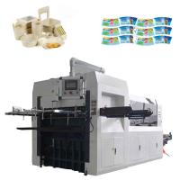 China Automatic Jumbo Roll Paper Cup Die Cutting Machine For PE - Coated Paper for sale