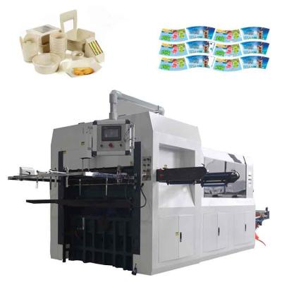 China Automatic Jumbo Roll Paper Cup Die Cutting Machine For PE - Coated Paper for sale