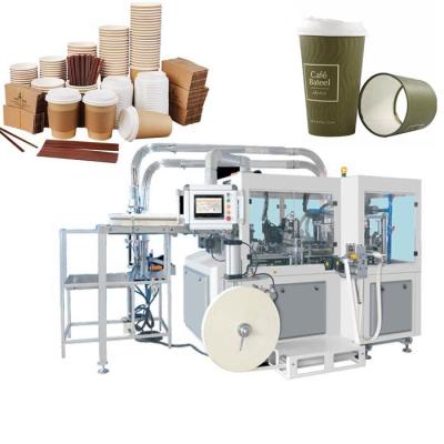 China High Speed Global Swastik Automatic Paper Cup Machine 140-170 Pcs Per Min for sale