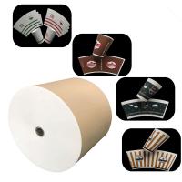 China Printing Gloss Pe Laminated Paper Sheets Paper Cup Making Raw Material Waterproof for sale