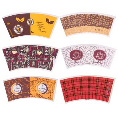 China C2C Art Glossy Printed Sheet Clay Paper Cup Raw Material Double Side Waterproof for sale
