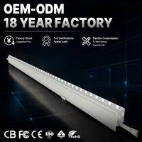 China Night Pearl LED Linear Lights Wall Washer Integrated Cable Groove DC24V 3‑14W DMX512 for sale