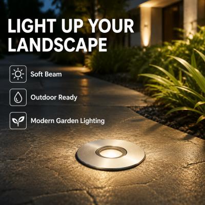 China Ma32 1W Mini Recessed LED Inground Lights Ip68 Waterproof For Outdoor Landscape for sale
