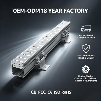 China Linear LED Wall Washer Light For Building Facade , Weatherproof Wall Wash Landscape Lighting for sale