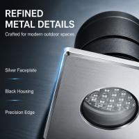 China Square Trim Architectural Recessed LED Inground Lights IP68 3W for Pavers Hardscaping for sale