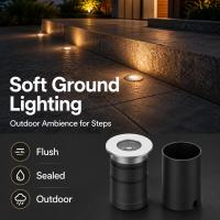 China MA50 Heavy Duty LED Inground Lights 5W CREE COB Inground Spotlights For Garden Pathways for sale