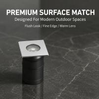 China Square Stainless Steel 5W CREE LED Inground Lights Recessed For Outdoor Architectural for sale