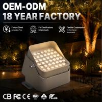 China 9W-36W LED Tree Up Lights 3in1 4in1 DMX512 DC24V IP65 Aluminum Garden Landscape Lighting for sale