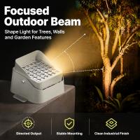 China 9W-36W LED Tree Up Lights 3in1 4in1 DMX512 DC24V IP65 Aluminum Garden Landscape Lighting for sale