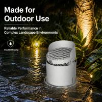 China Semi Buried Led Uplights For Trees Die Cast Aluminum IP66 DC24V Outdoor Landscape Light for sale