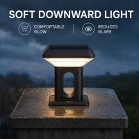 China Low Power 5W OSRAM 2835 LED Solar Post Top Lights UV Resistant With Aluminum Housing for sale